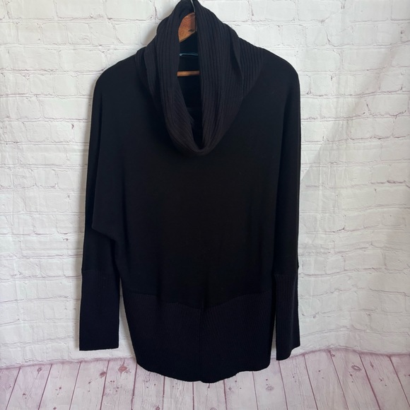 Alice + Olivia | Sweaters | Alice Olivia Black Cowlneck Wool Sweater ...